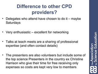 Professional development for teachers and educators | PPT