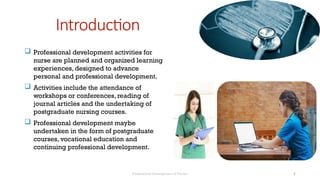 Professional Development of the Nurses.pptx