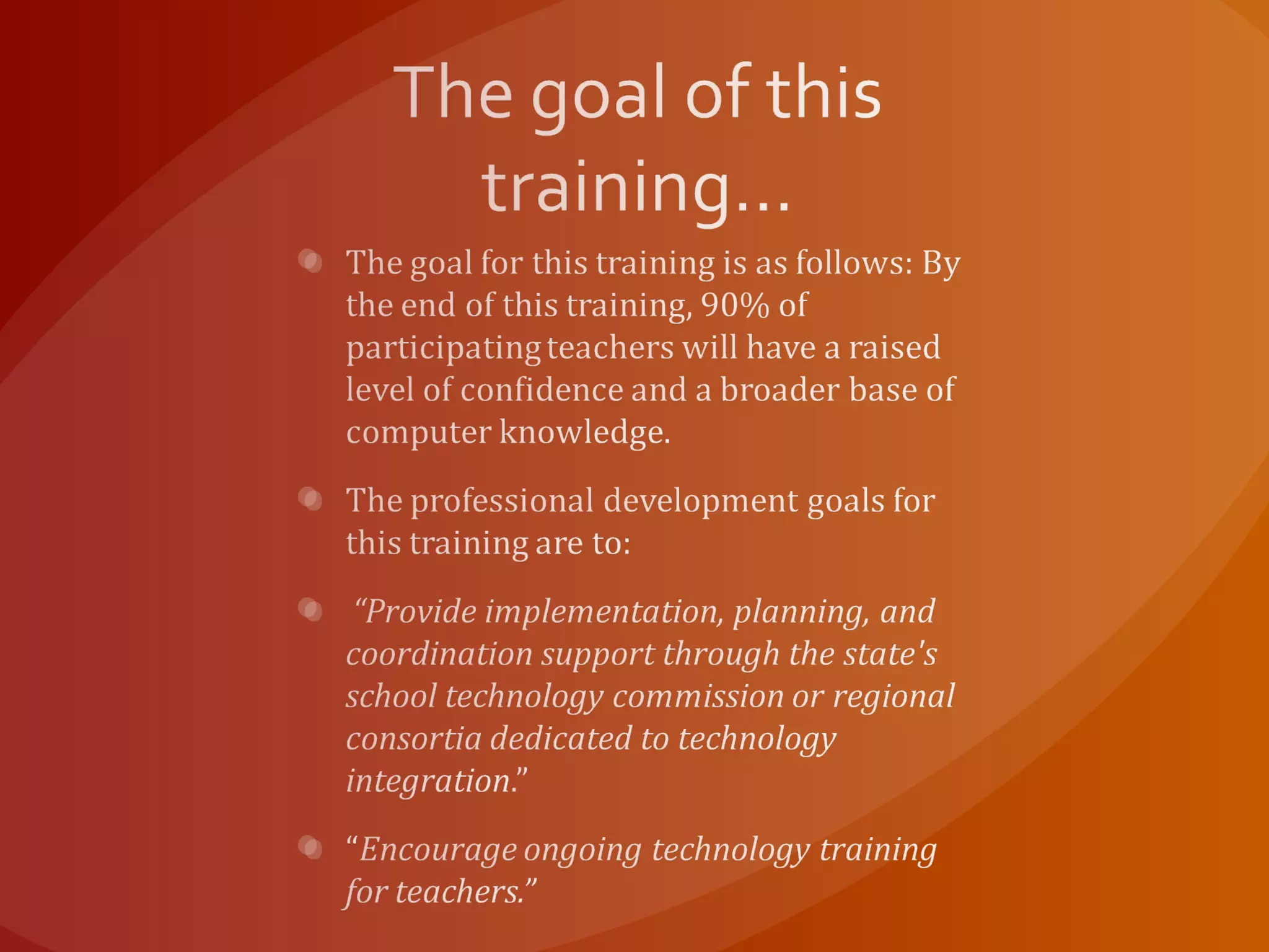 Professional development powerpoint | PPT