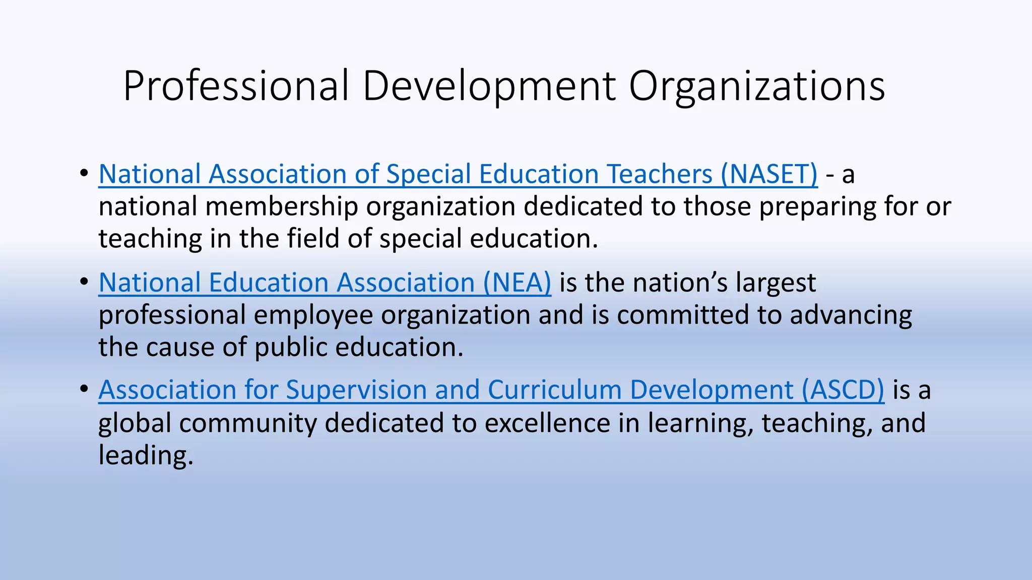 Professional development powerpoint | PPT