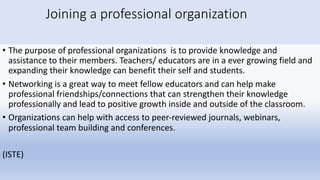 Professional development powerpoint | PPT