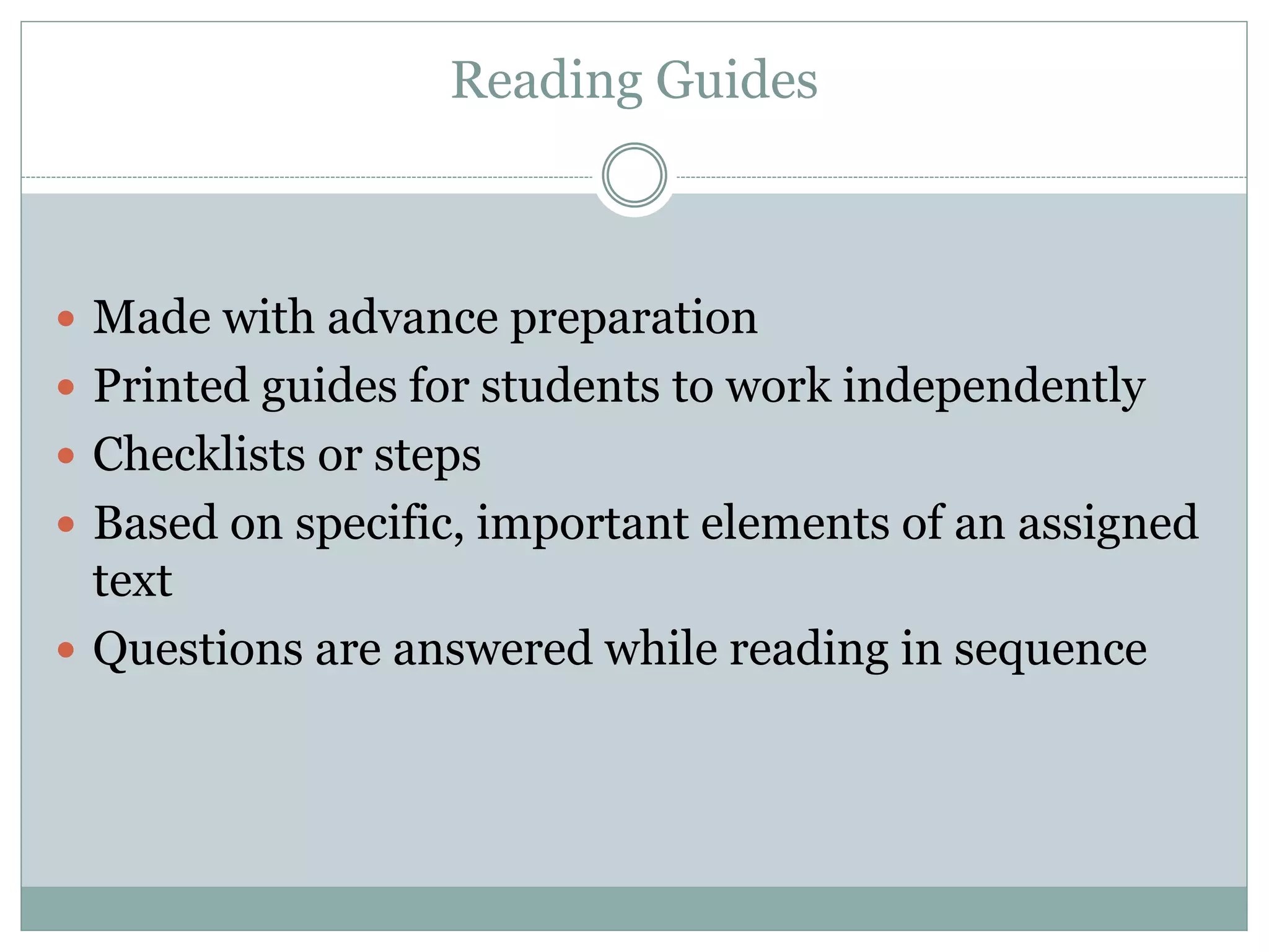 Reading Comprehension Professional Development Session | PPTX ...