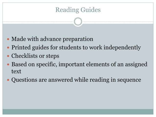 Reading Comprehension Professional Development Session | PPT