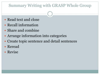 Reading Comprehension Professional Development Session | PPTX ...