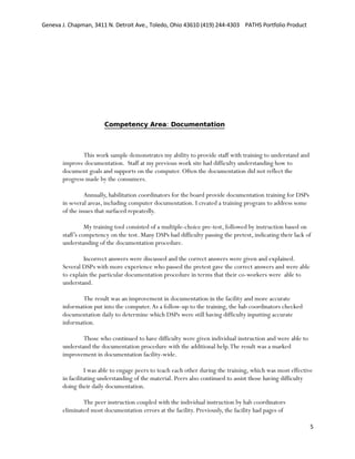 Professional Development Statement | DOC