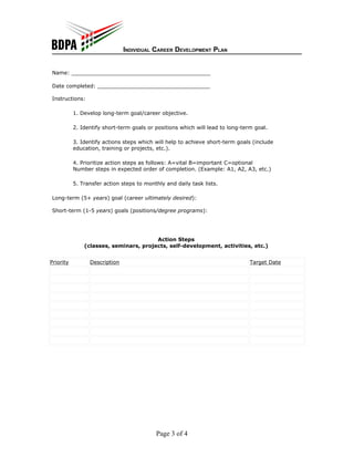 Professional Development Toolkit | DOC