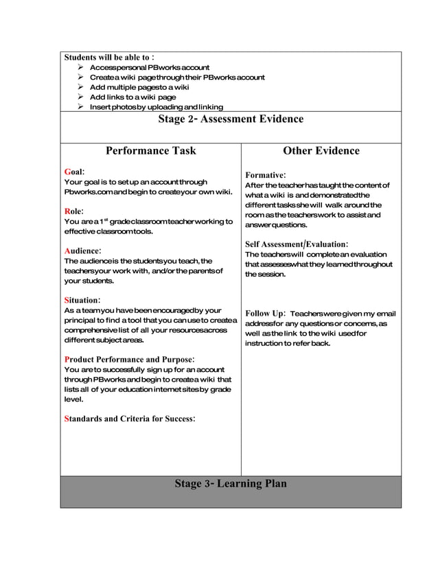 Professional Development Unit | DOC | Internet for Beginners | Internet