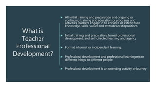 Professional devlopment | PPT