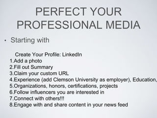 Developing Your Digital Identity | PPTX