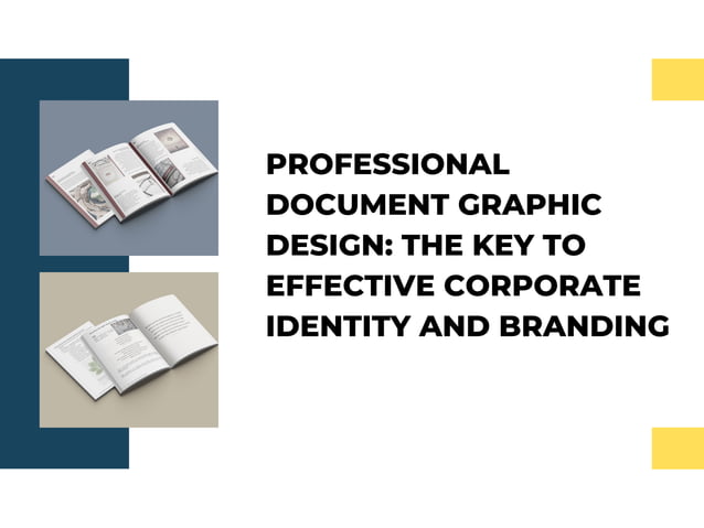 Professional Document Graphic Design The Key to Effective Corporate ...