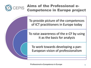Professional e-Competence in Europe | PDF | Professional School ...