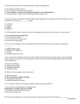 Professionaleducationset a | PDF