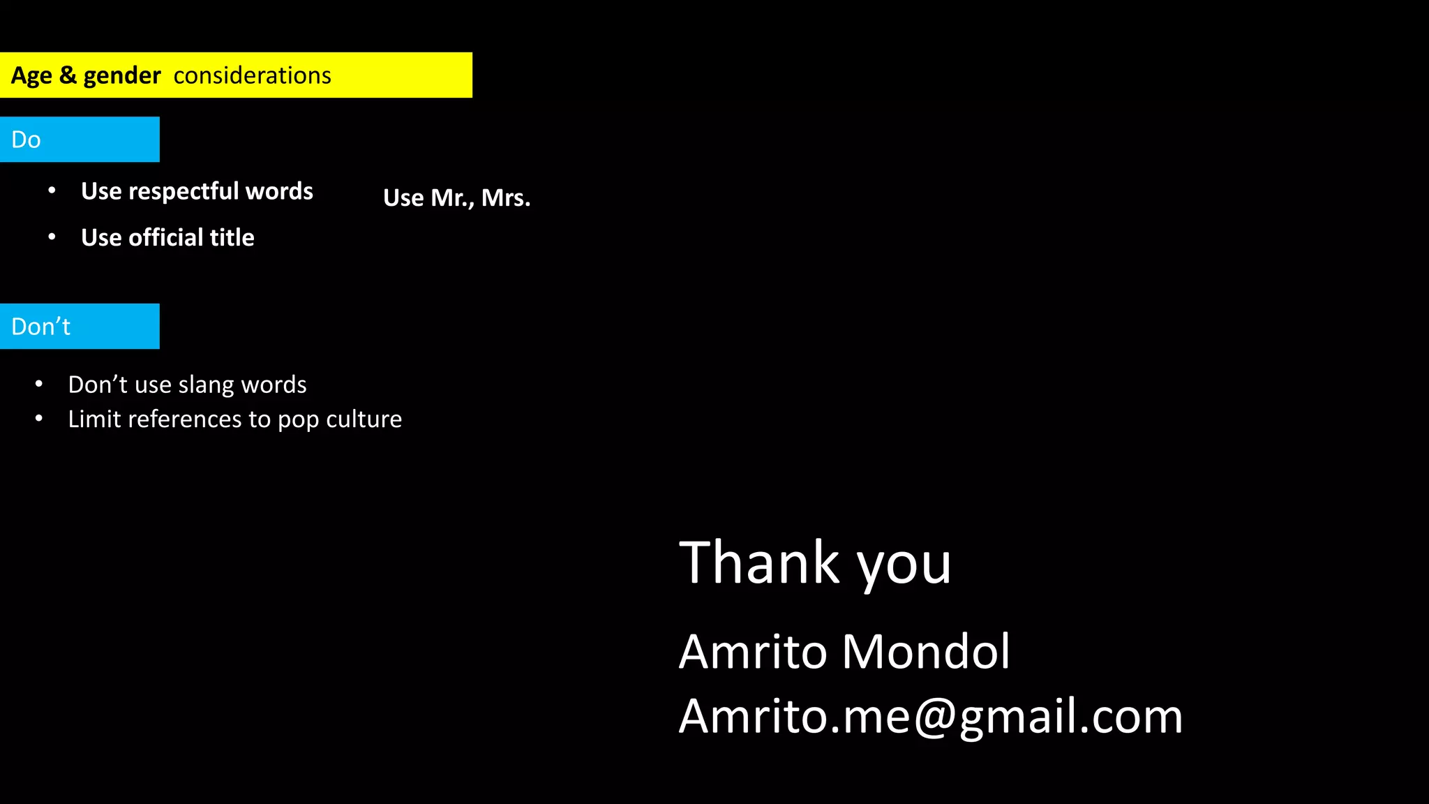 Professional email writing | PPTX