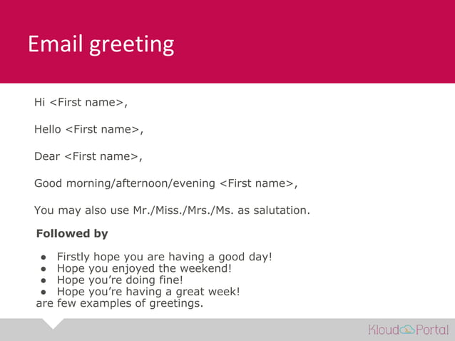 Professional email writing Workshop | PPTX | Email | Internet