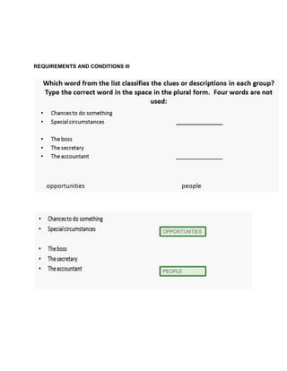 Professional English. Module 1. Exercises | PDF