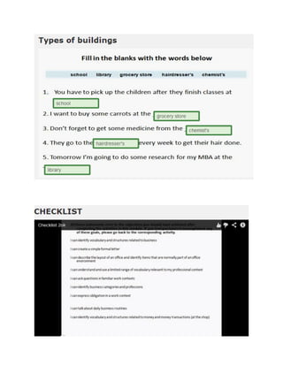 Professional English. Module 2. Exercises | PDF