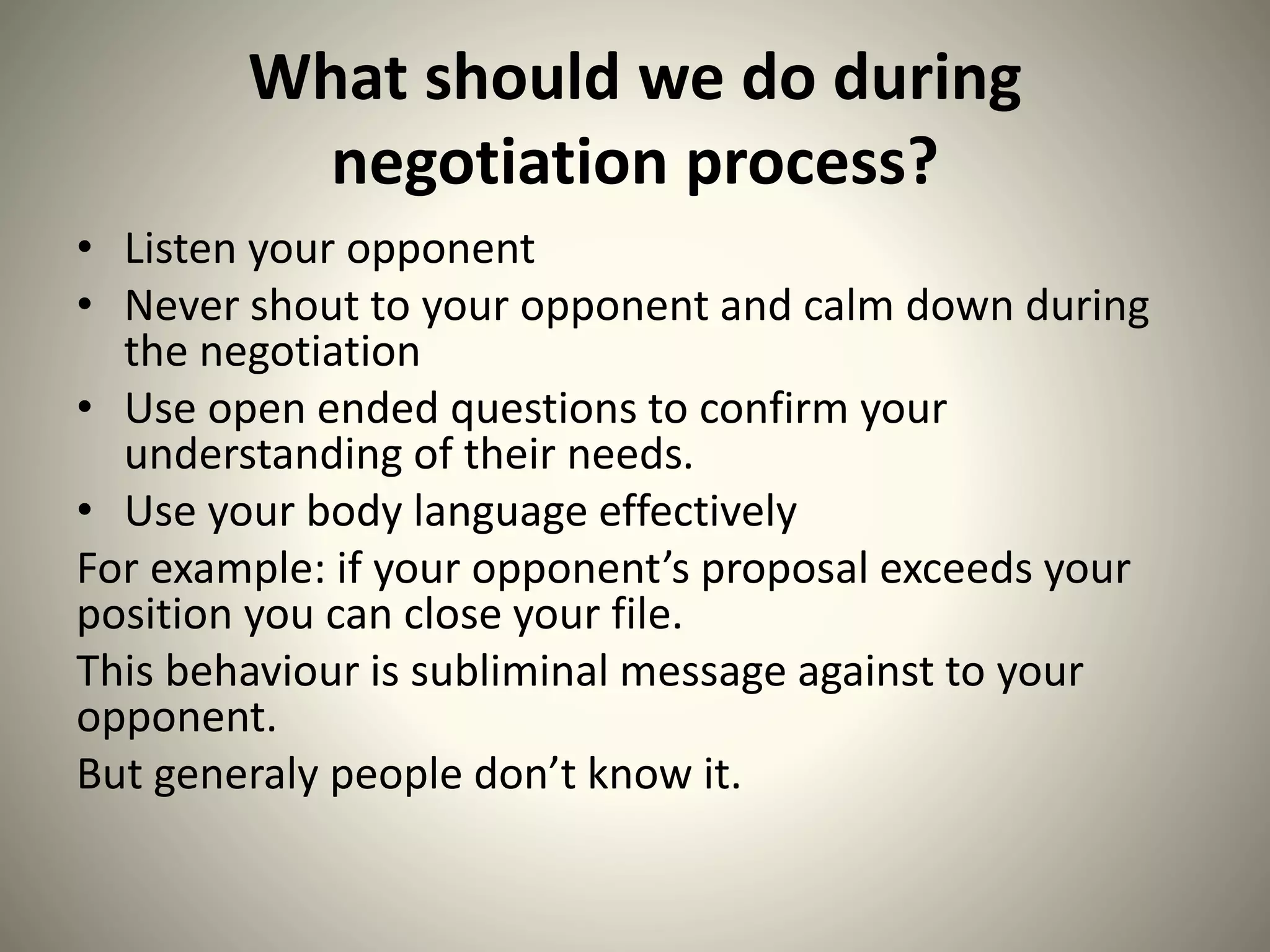 Negotiation | PPT