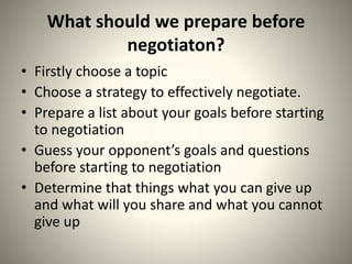 Negotiation | PPT