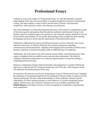 Professional Essays.pdf