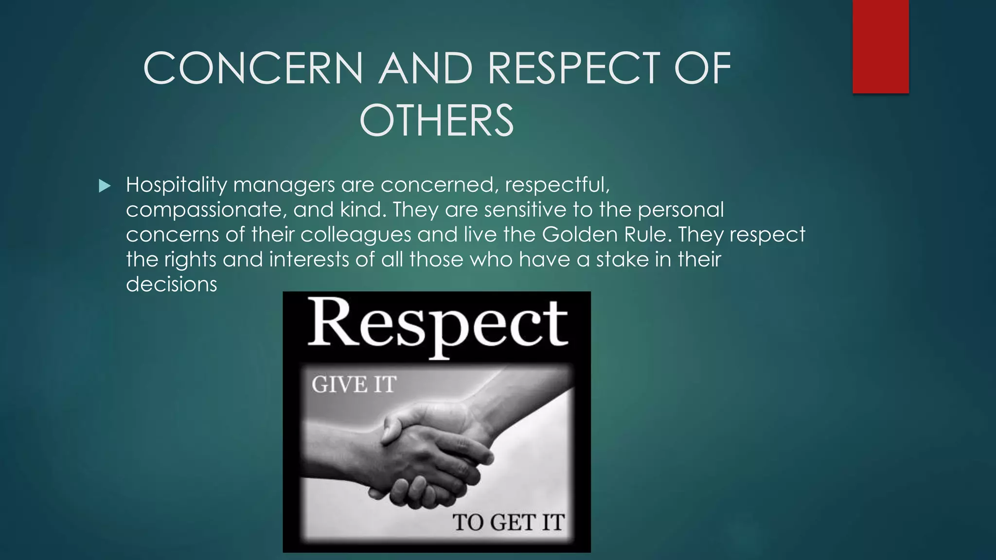 Importance of Ethics in Hospitality and Tourism Industry | PPTX