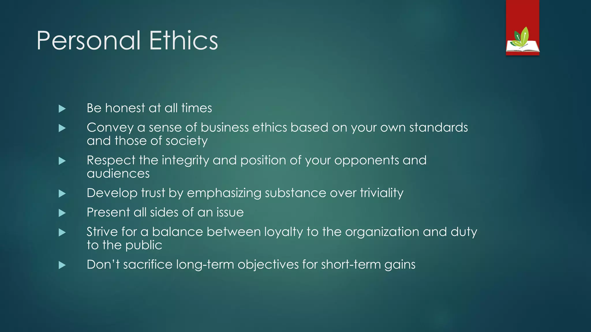Professional Ethics | PDF