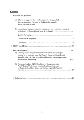 Professional Practice I (Group Assignment) - Professional Ethics | PDF