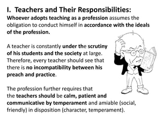 Professional Ethics for Teachers | PPT