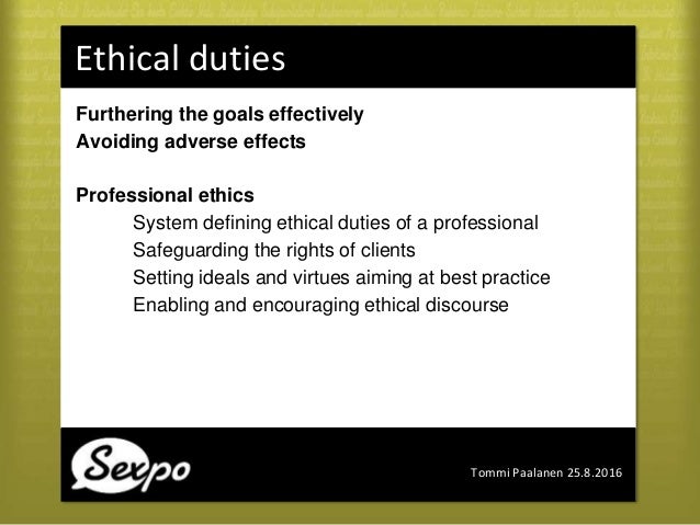 Professional Ethics in Health Care