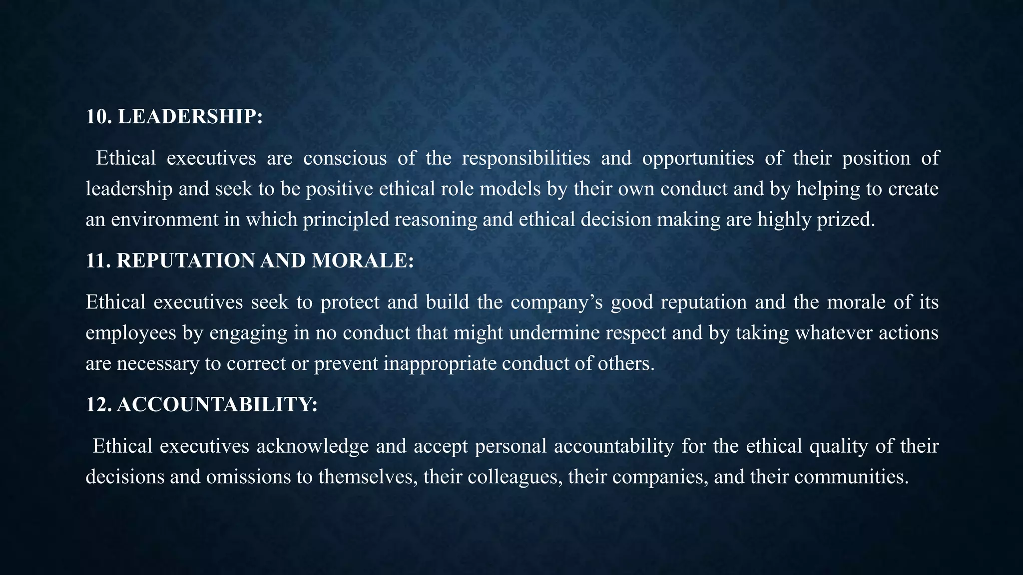 Professional ethics and responsibilities | PPTX