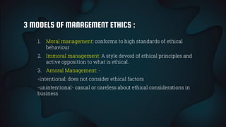 professional ethics chapter 5- global issues, business and ...