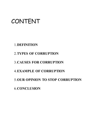 Corruption in Malasiya | PDF