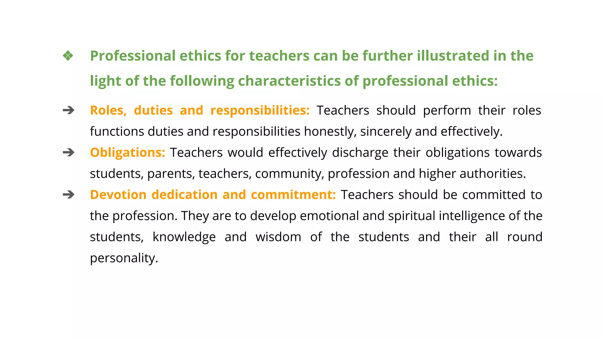 Professional ethics of teachers km keerti singh | PDF