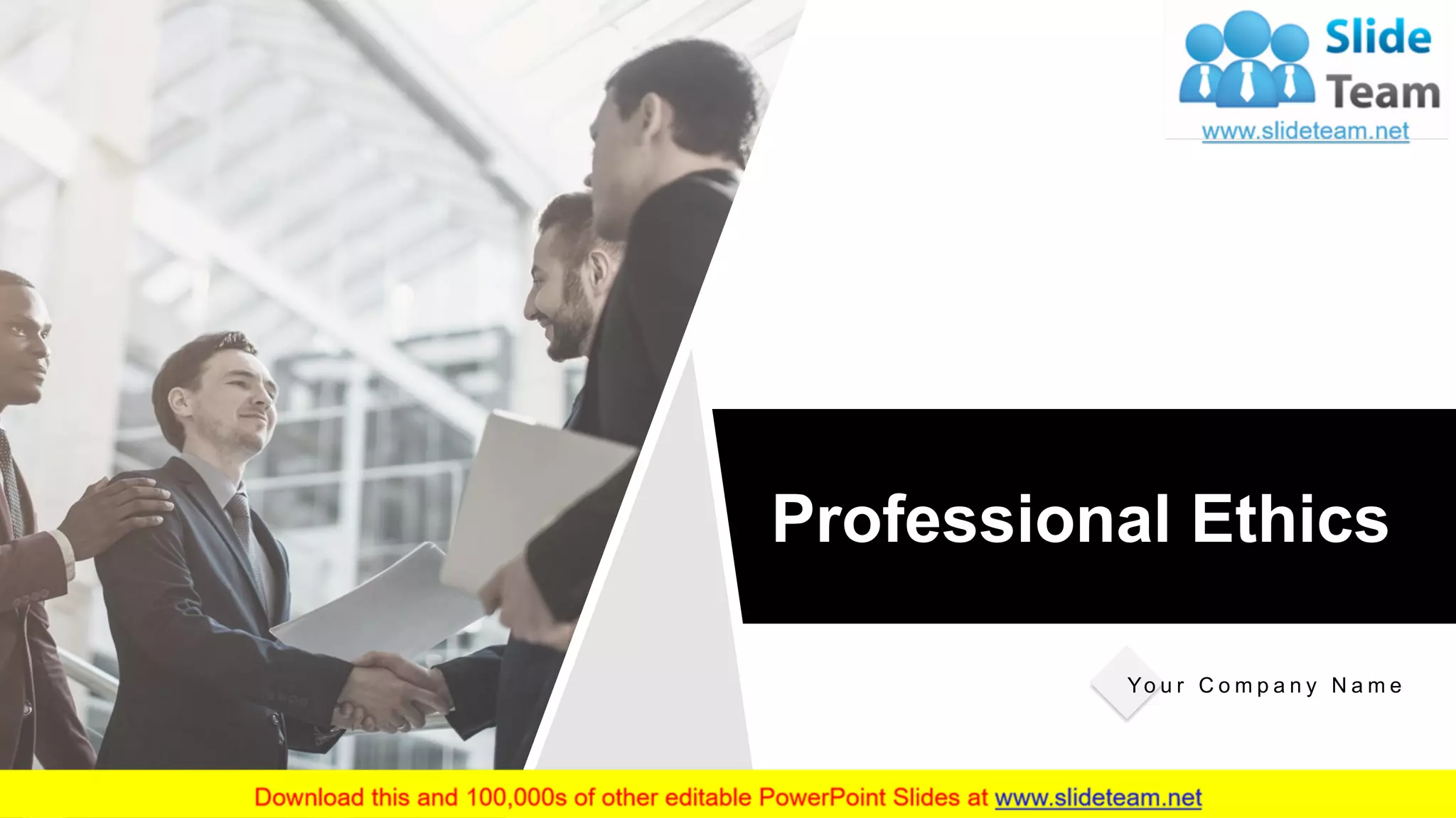 Professional Ethics PowerPoint Presentation Slide | PDF