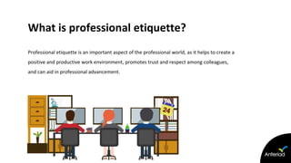 Professional ETIQUETTE in corporate world | PPTX