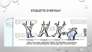 Professional Ettiquette- Introduction to Basics - Part 1 by Christine ...