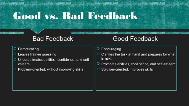 Professional Feedback