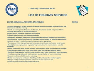 What is Professional Fiduciary? | PPSX