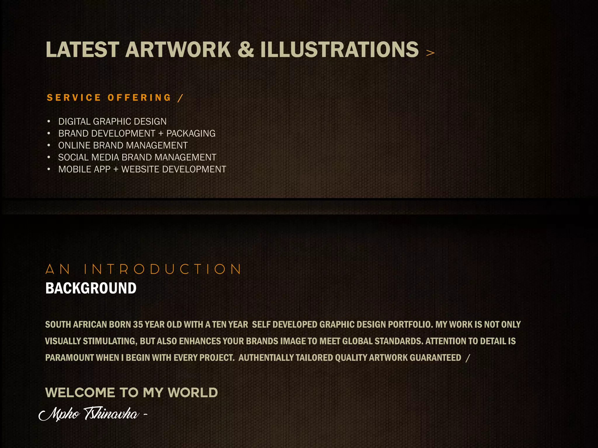 Professional graphic design portfolio mpho tshinavha 2016 (logo's) | PDF