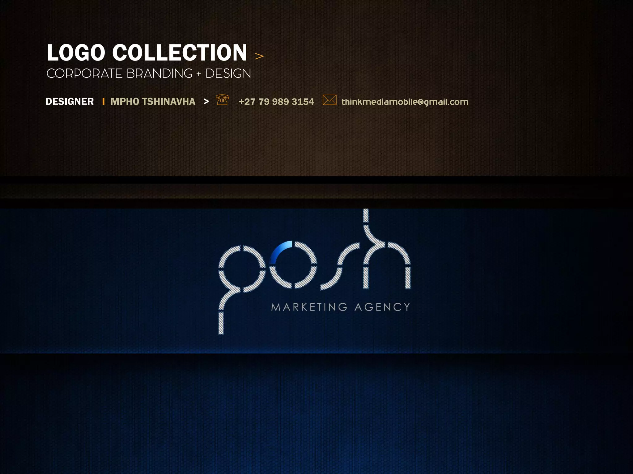 Professional graphic design portfolio mpho tshinavha 2016 (logo's) | PDF