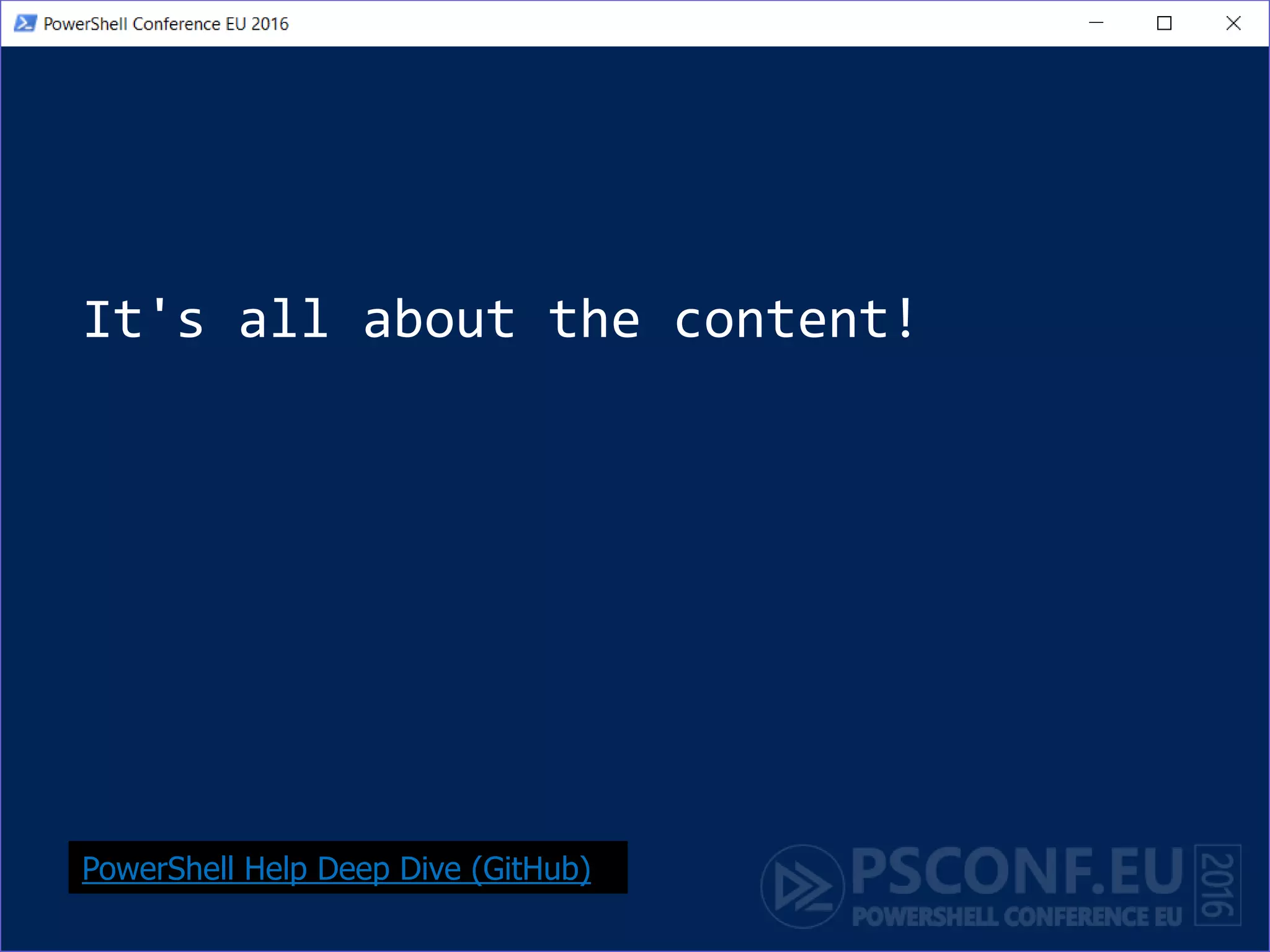 Professional Help for PowerShell Modules | PPTX