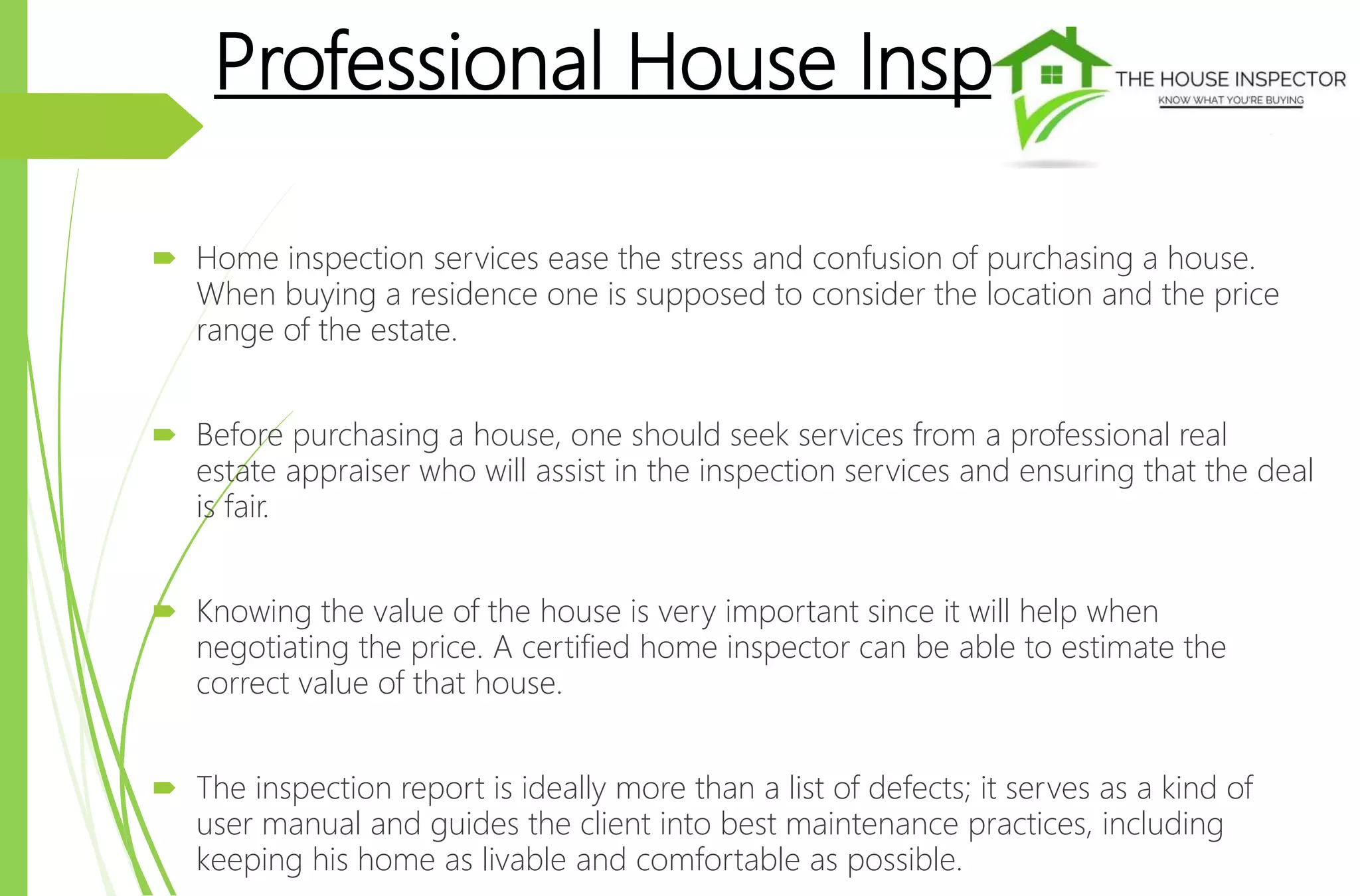 Professional House Inspections | PPTX