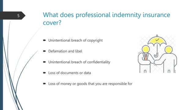 Professional indemnity | PPTX | Insurance | Personal Finance