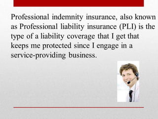 Professional indemnity insurance | PPTX | Pet Insurance | Insurance