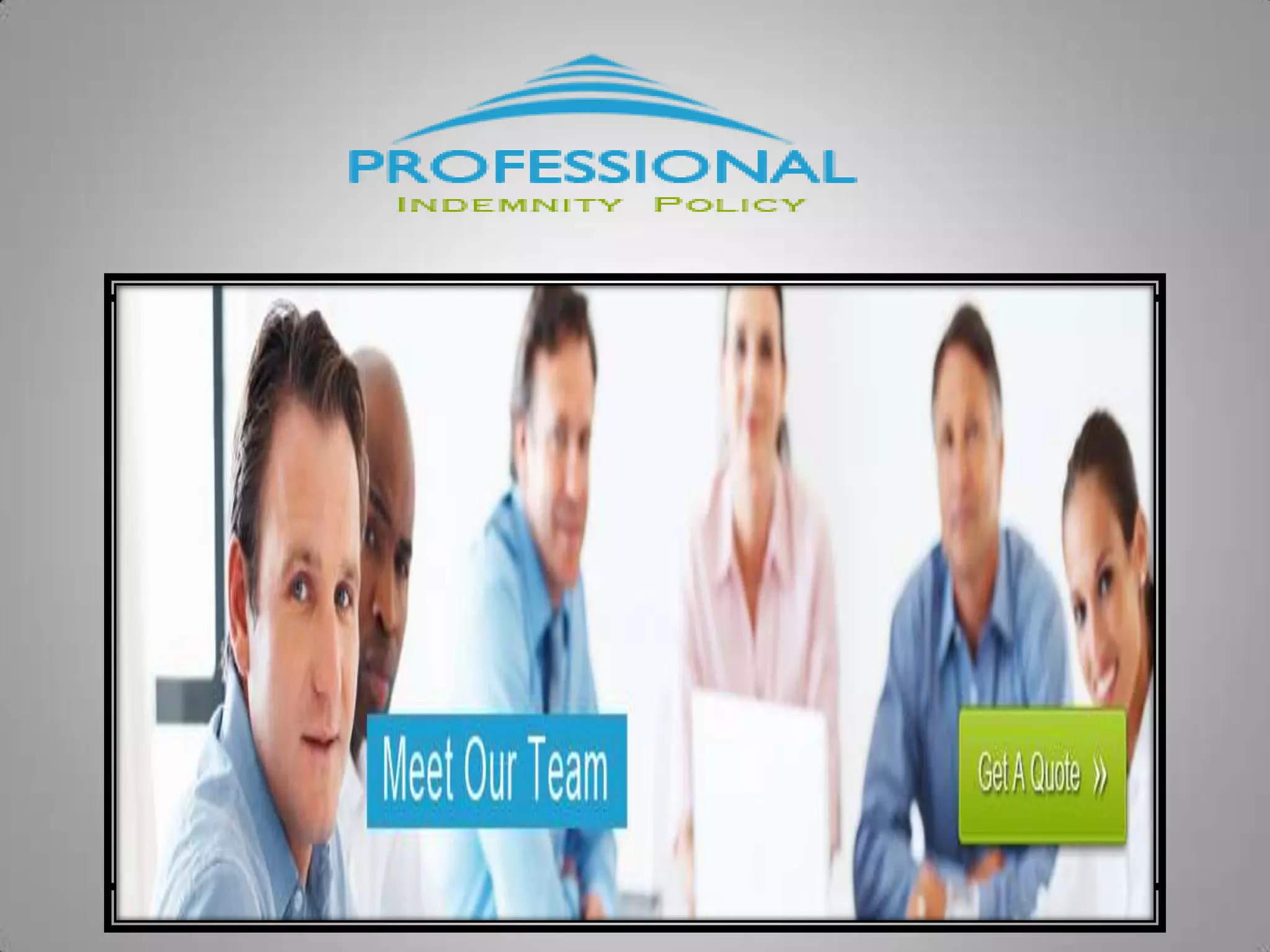 Professional indemnity insurance | PPTX