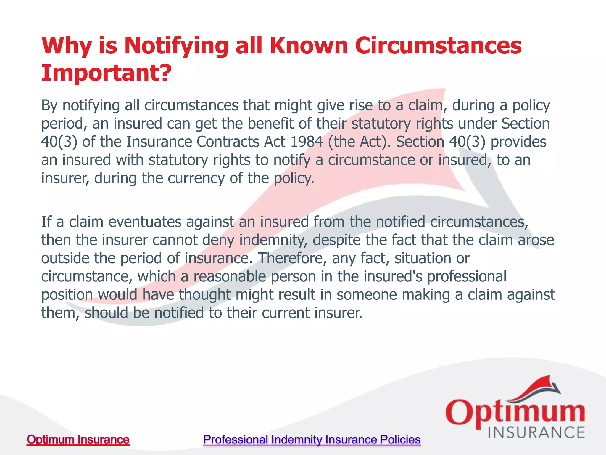 Professional indemnity insurance policies | PPTX