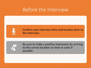 Professional Interviewing Skills Powerpoint | PPT