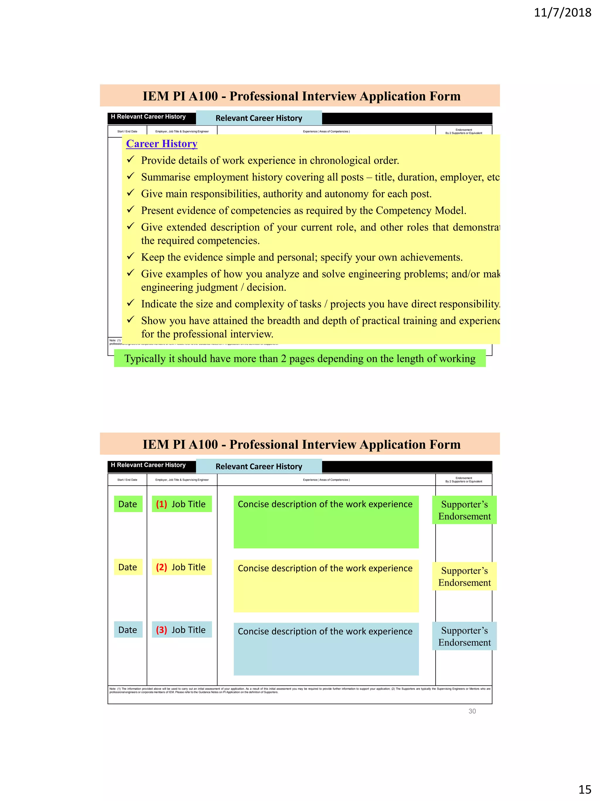 Route to Professional Engineer through IEM/BEM in Malaysia. | PDF