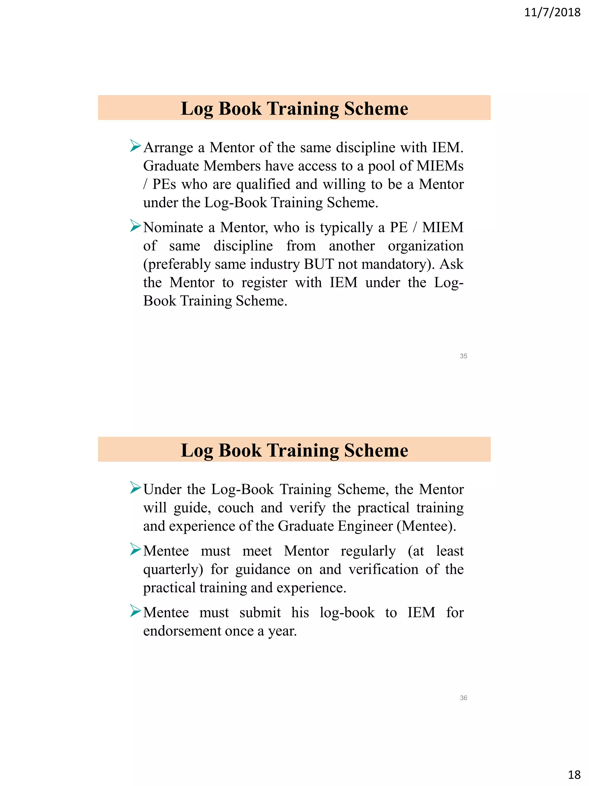 Route to Professional Engineer through IEM/BEM in Malaysia. | PDF