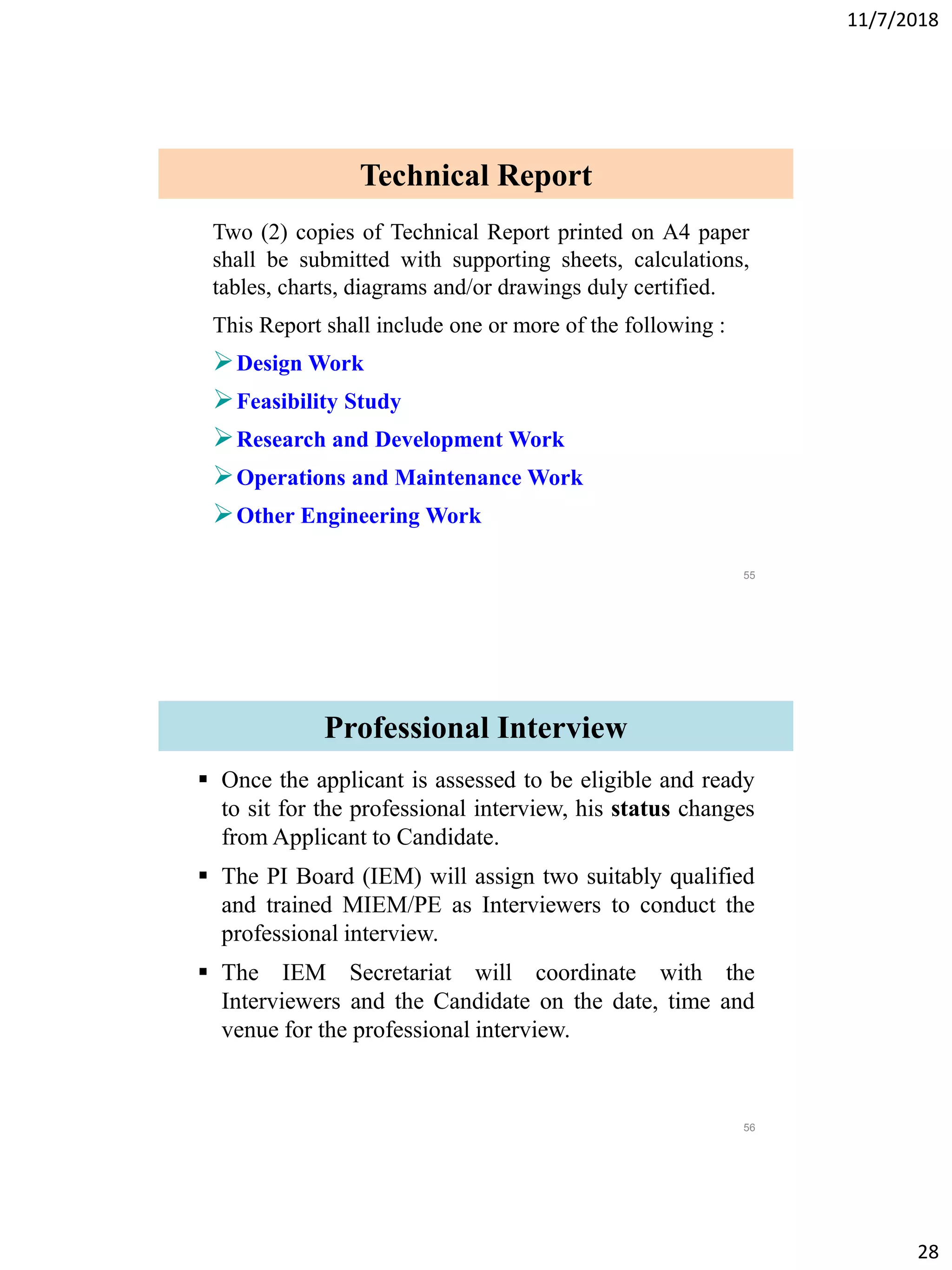 Route to Professional Engineer through IEM/BEM in Malaysia. | PDF