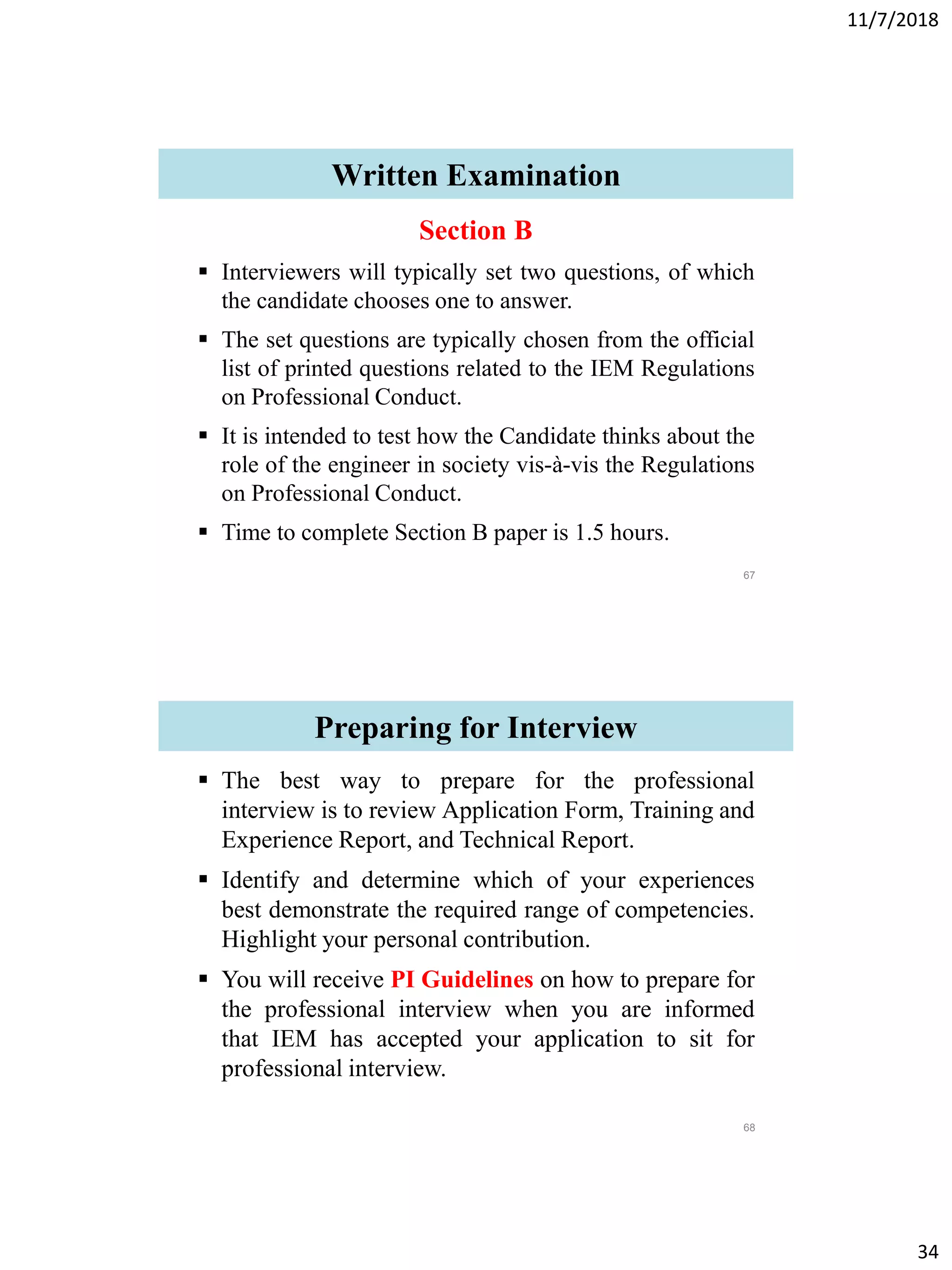Route to Professional Engineer through IEM/BEM in Malaysia. | PDF